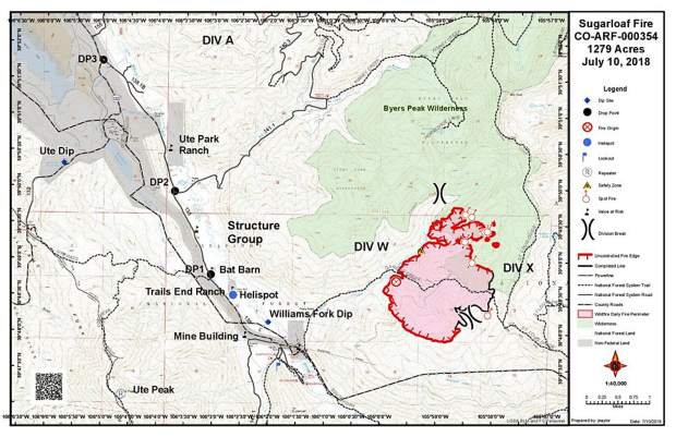 Additional crews join Sugarloaf Fire fight | SkyHiNews.com